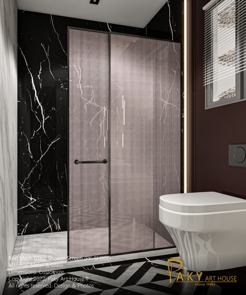 Ribbed Glass Partition – Paky Art House